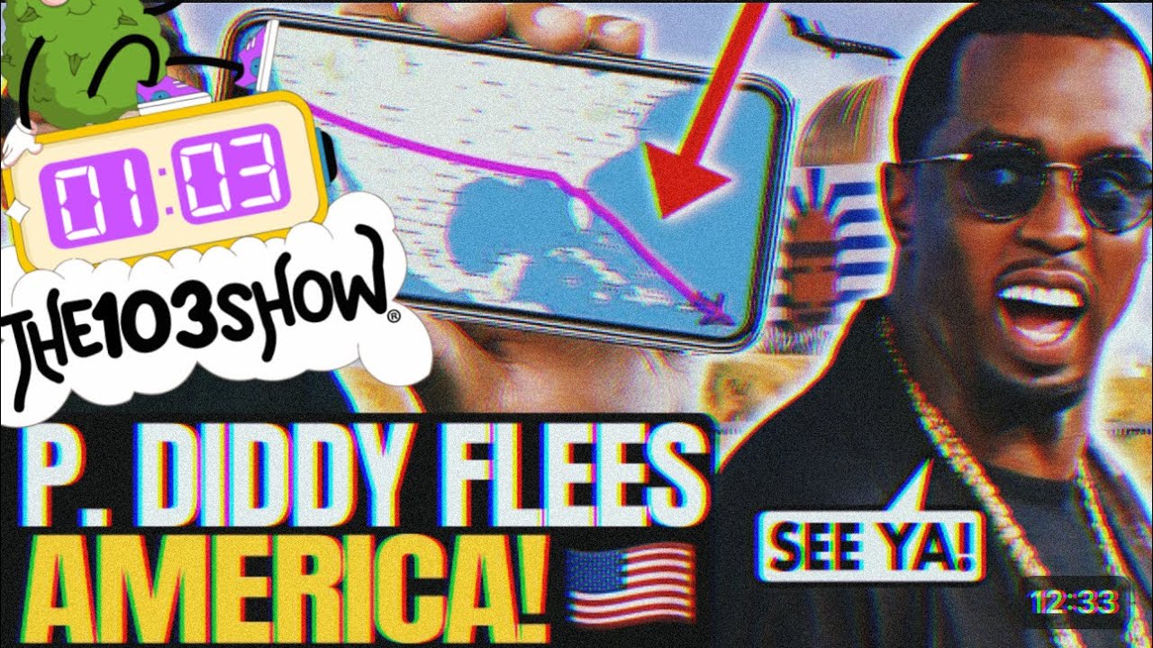 Diddy goes on the run from the FEDS ! 😳 On his Private Jet ️ Fighting ...