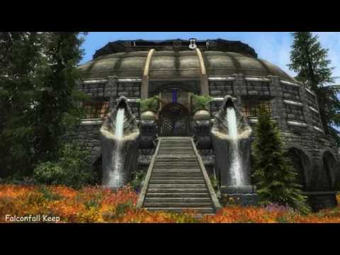 Falconfall Keep - Skyrim House Mod - YouTube