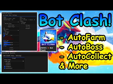 [ NEW ] Roblox Bot Clash! Script - AUTO FARM GUI & MORE 2022 - YouTube