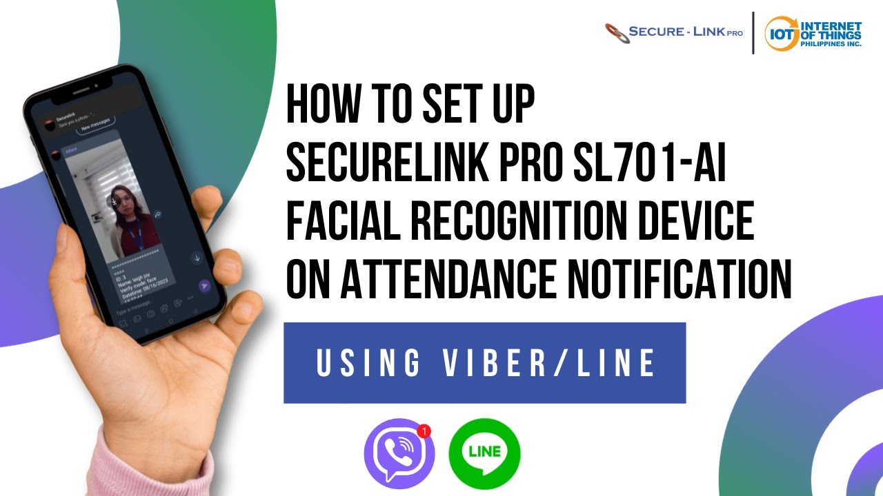 How to Setup Viber and Line Notification for Securelink Pro SL701-AI ...