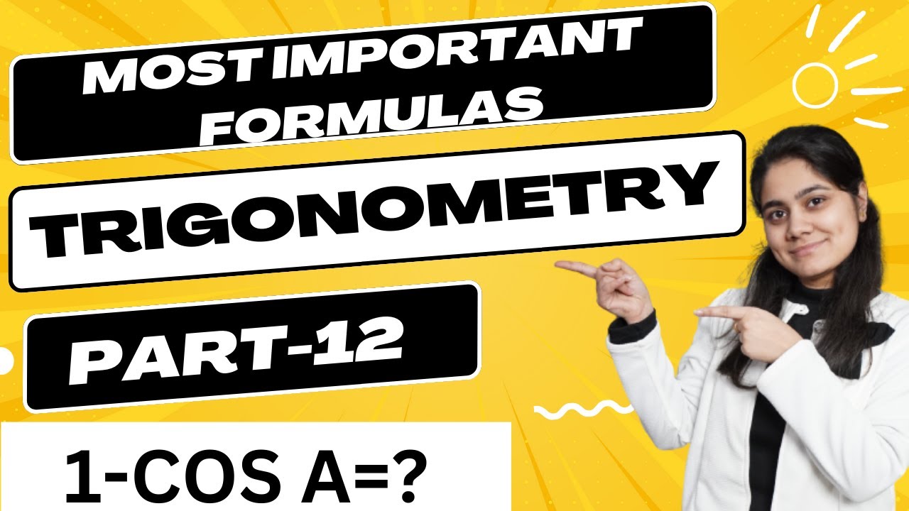 Most Important formulas of Trigonometry|Chapter Trigonometry|Dream ...