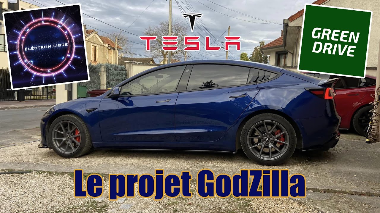 Projet Godzilla : les étapes de modifications sur la Tesla model 3 de ...