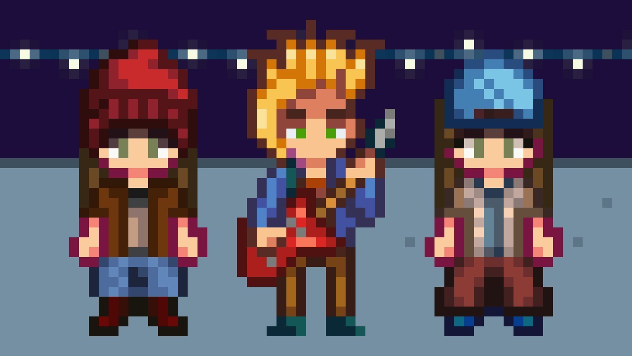 10 Cute Outfits to Match with Sam (Stardew Valley) - YouTube