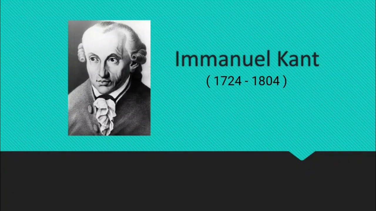 Immanuel Kant | Philosophy of Geography | Geography | Philosophy - YouTube