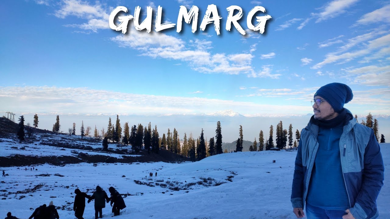 World's Highest Ropeway চড়ে 14,000 ফুট ওপরে Gulmarg phase -1 এ ...
