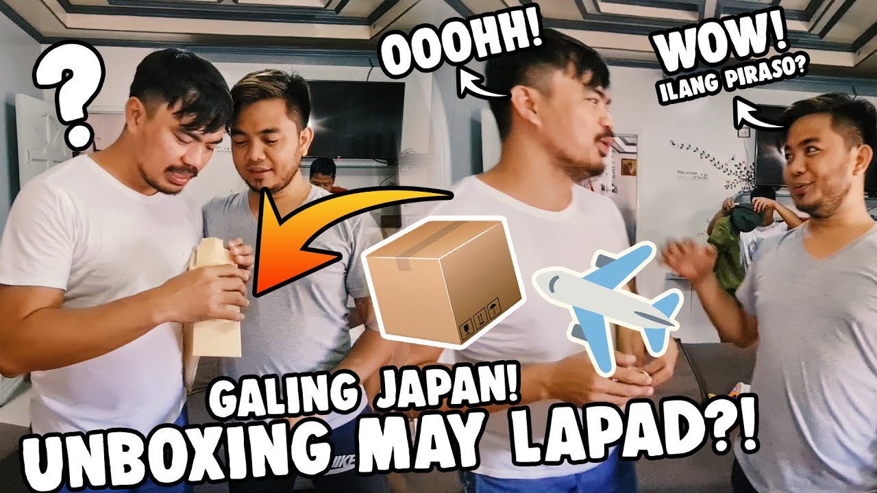 WOW! May LAPAD galing sa Japan! Unboxing na May Twist! - YouTube