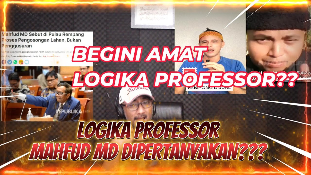Viral !! Logika Professor mahfud Md Gimana ya ?? "TIDAK ADA KEDAMAIAN ...