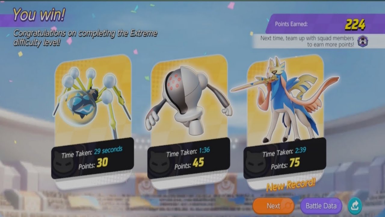 Finally win the 2nd Boss Rush Challenge in Extreme Mode. Pokemon Unite ...