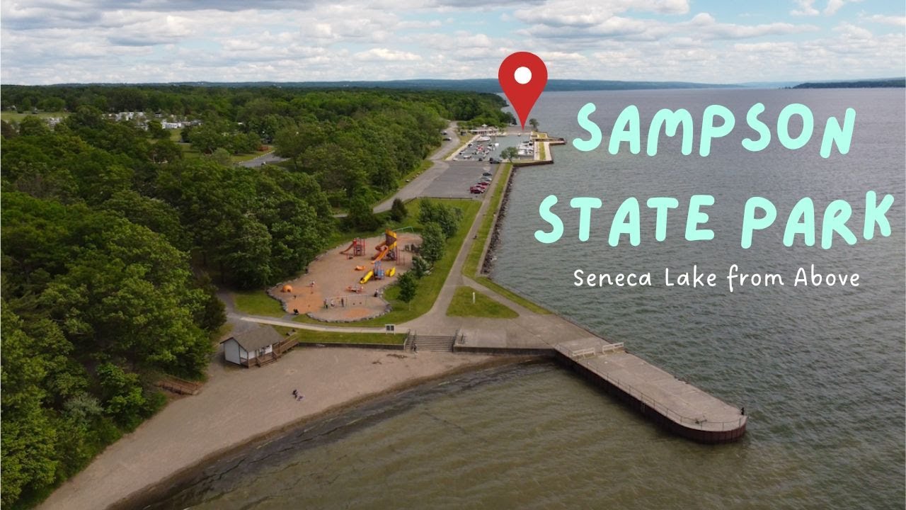 Sampson State Park: Seneca Lake from Above - YouTube