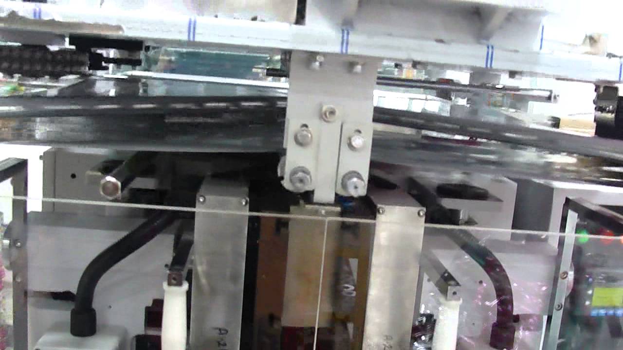 laminate roll to pouch/sachet forming machine / Shubham pack - YouTube