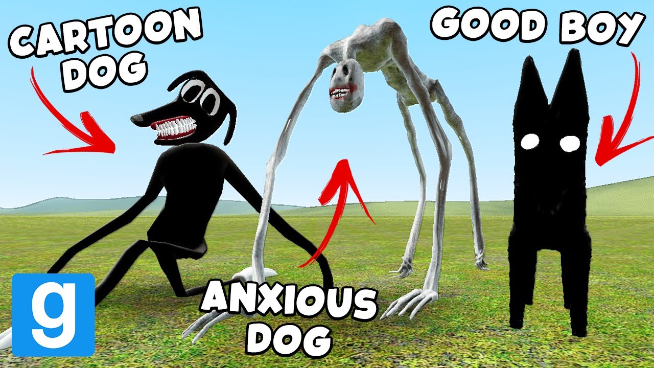 WHO IS THE BEST DOG?! (Garry's Mod Sandbox) - Cartoon Dog Vs Anxious ...