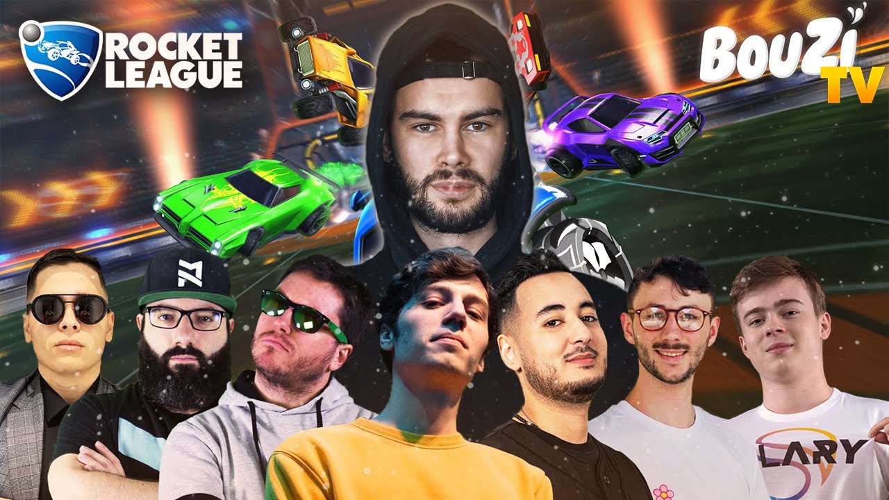 JE GAGNE UN TOURNOI ROCKET LEAGUE ENTRE STREAMER ?? - YouTube