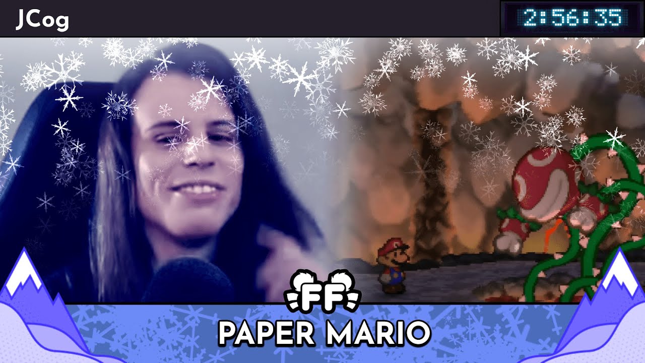 Paper Mario by JCog in 2:56:35 - Frost Fatales 2024 - YouTube