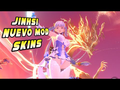 Wuthering Waves Jinhsi Nuevo mod Skins Gameplay - YouTube