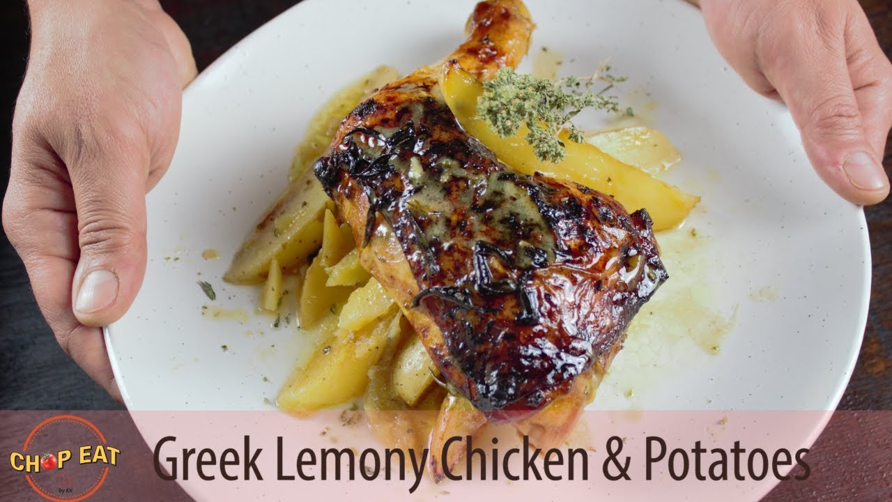 Chicken "Lemonato" - Easy & Tasty Greek Chicken recipe with lemon ...
