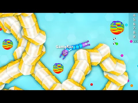 Snake Io 🐍 Hoppy V's Sprout Epic Snakeio Gameplay 😎 I Reached 20k+ Score