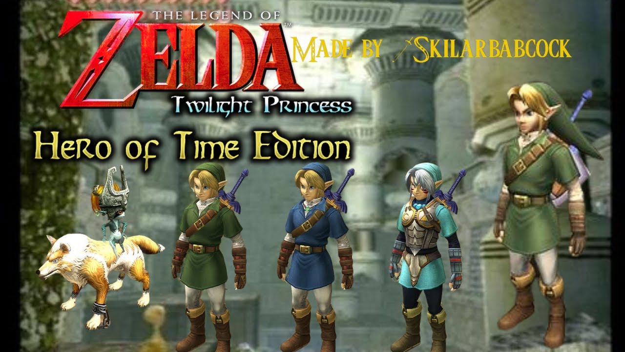 Twilight Princess Hero of Time Edition Sky Temple! - YouTube