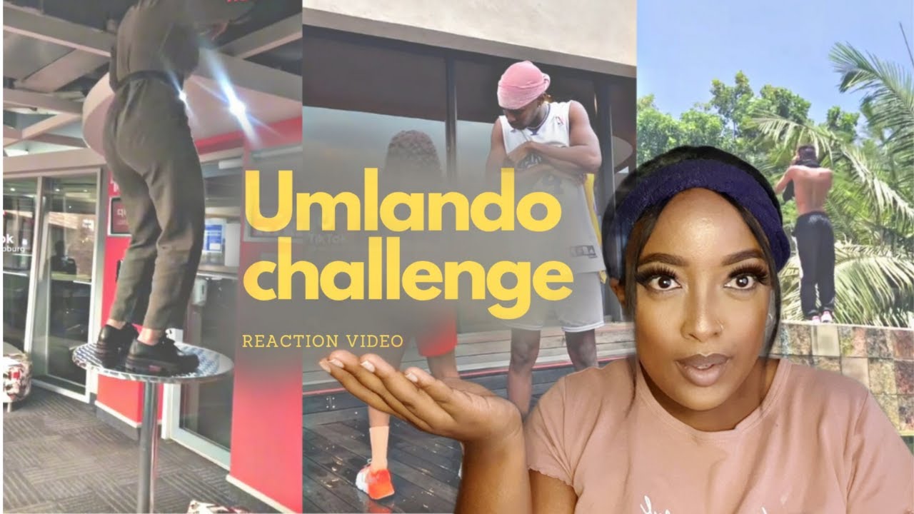 Umlando challenge Reaction Video - YouTube