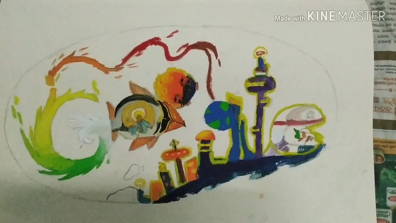 Making a Doodle 4 Google!! - YouTube
