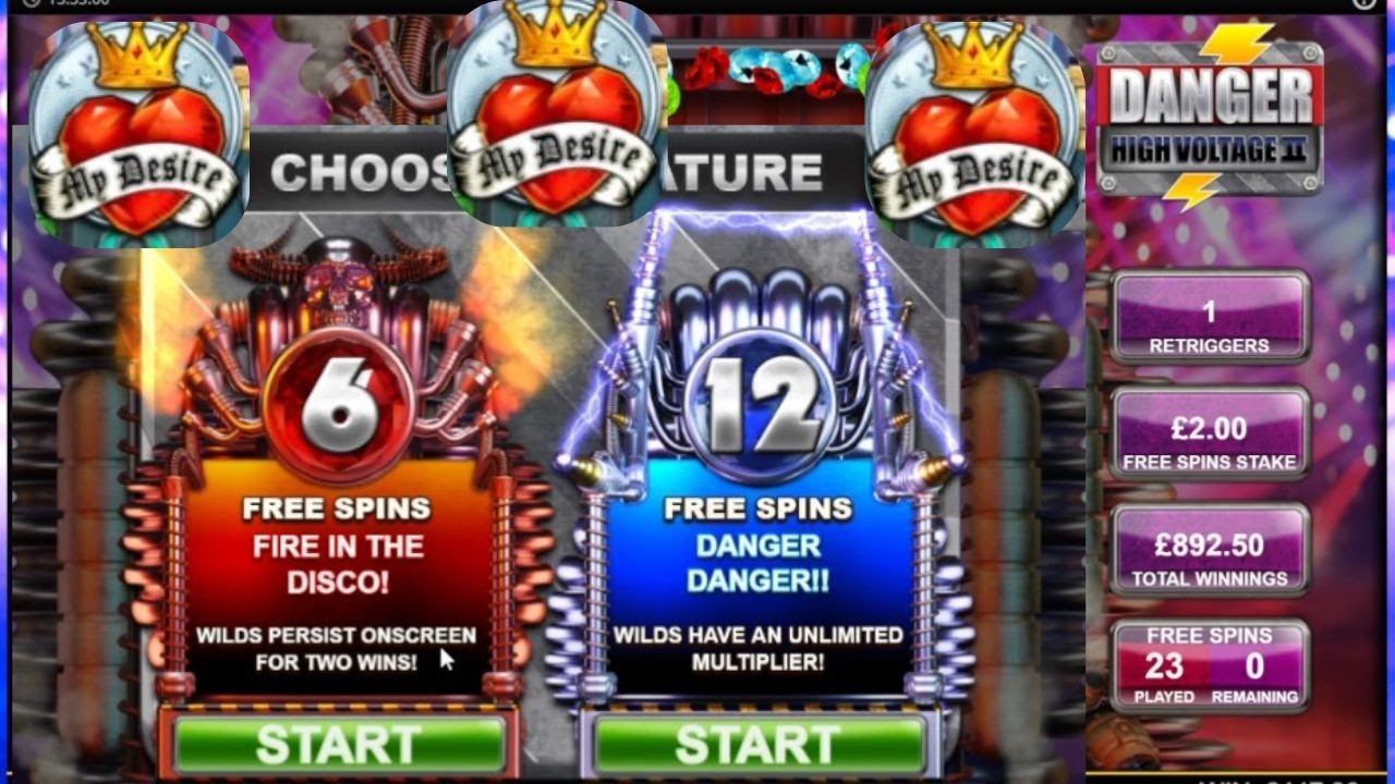 Danger High Voltage 2 - Epic Bonus win - YouTube