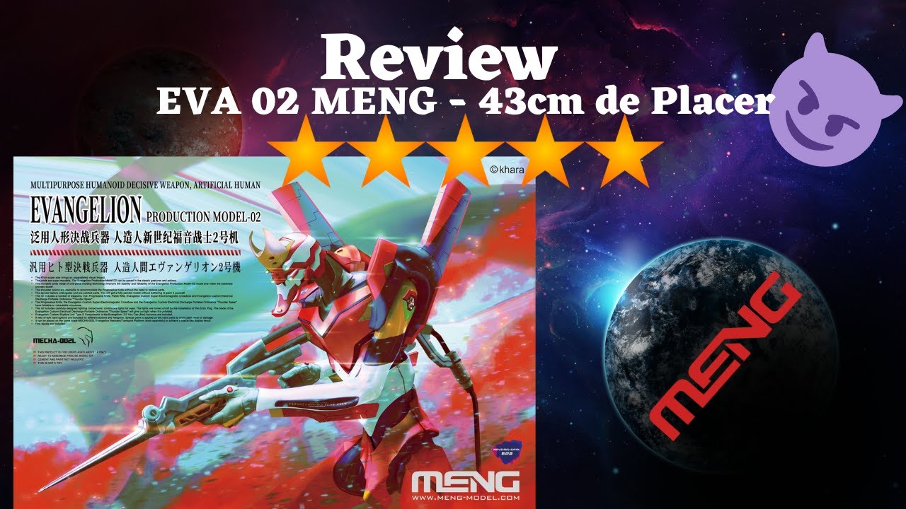 Review - EVA 02 MENG - 43cm de Placer - YouTube