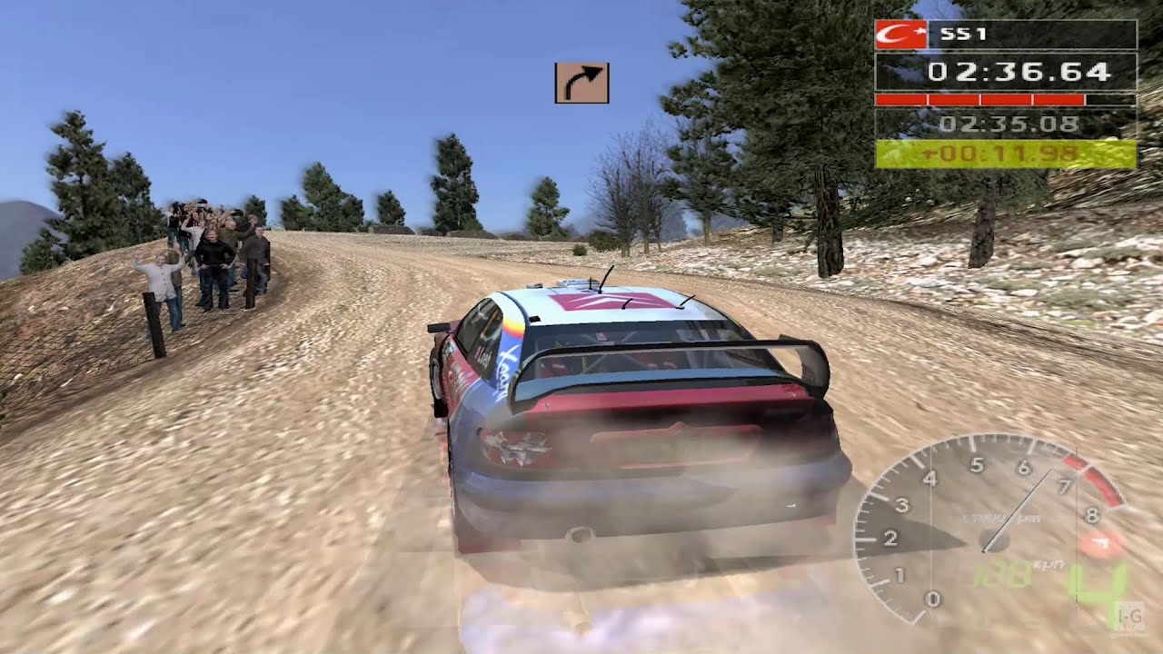 WRC 4 - PS2 Gameplay (4K60fps) - YouTube