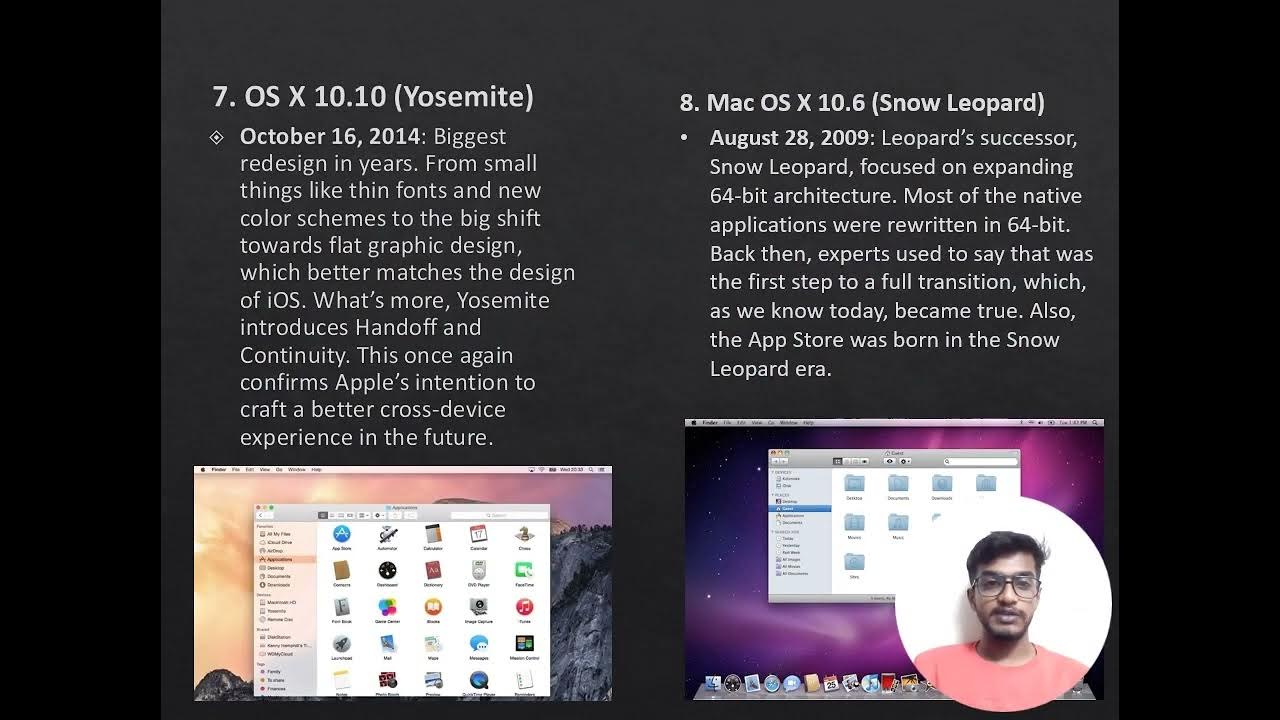 Mac Os X (Operating Systems) - YouTube