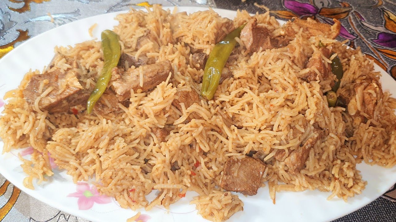 Mutton pulao ( mouthwatering traditional family recipe for you to enjoy ...