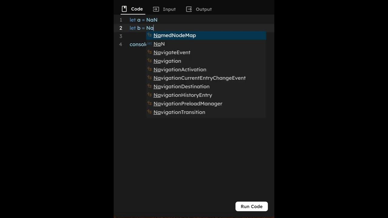 You might be today years old knowing this fact in JavaScript; JS NaN ...