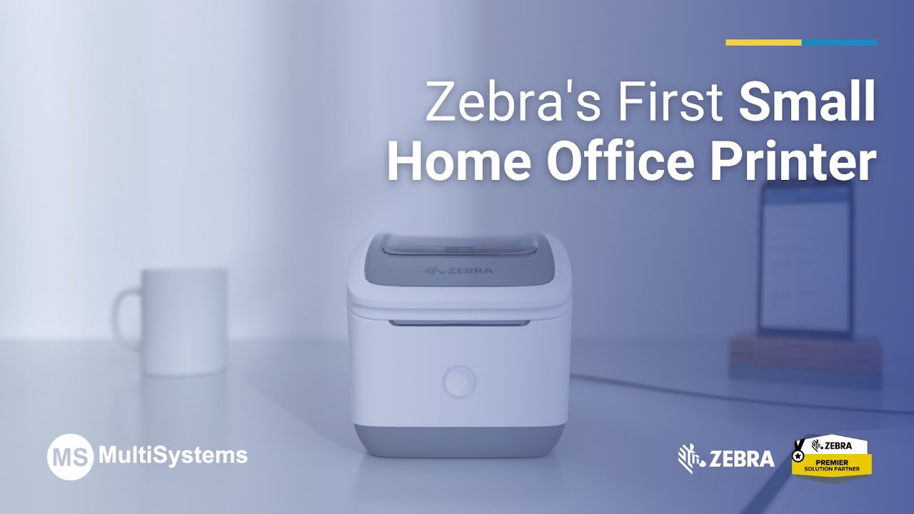 Small Home Office Printer | Zebra ZSB Label Printer - YouTube