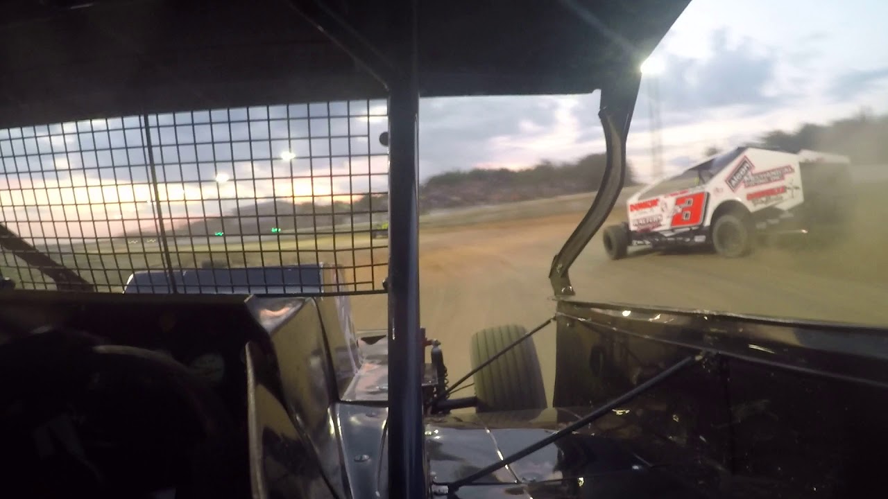 raceway 7. july 3, 2020. rush sportsman modified heat race 3 - YouTube
