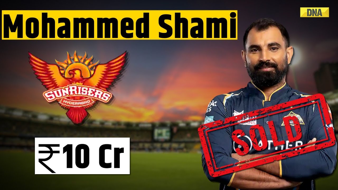 IPL Auction 2025: Mohammed Shami Sold To Sunrisers Hyderabad | Mohammed ...