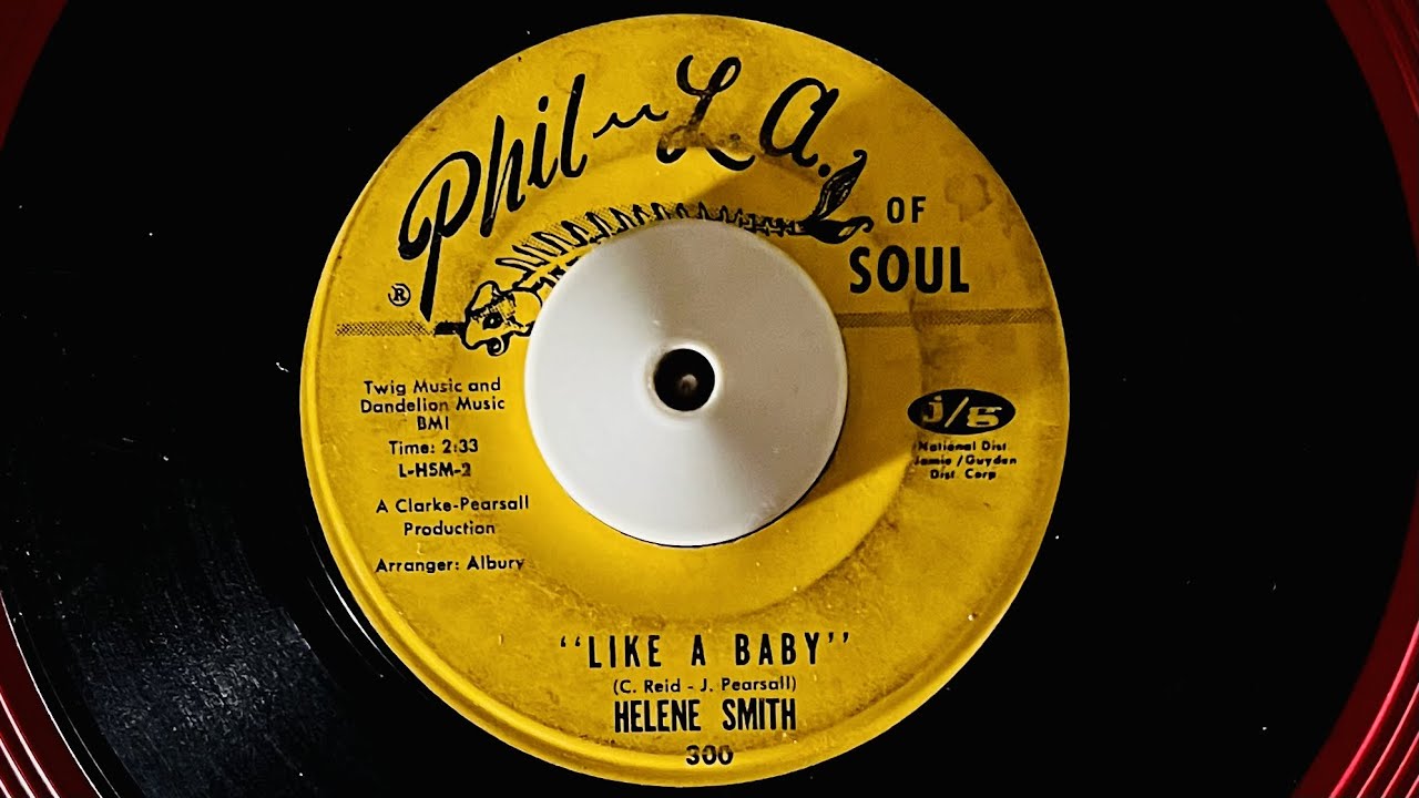 Helene Smith Like a baby 60s soul 45rpm - YouTube