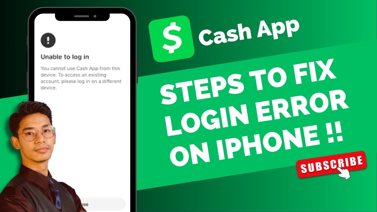 Cash App - Fix Login Error on iPhone ! - YouTube