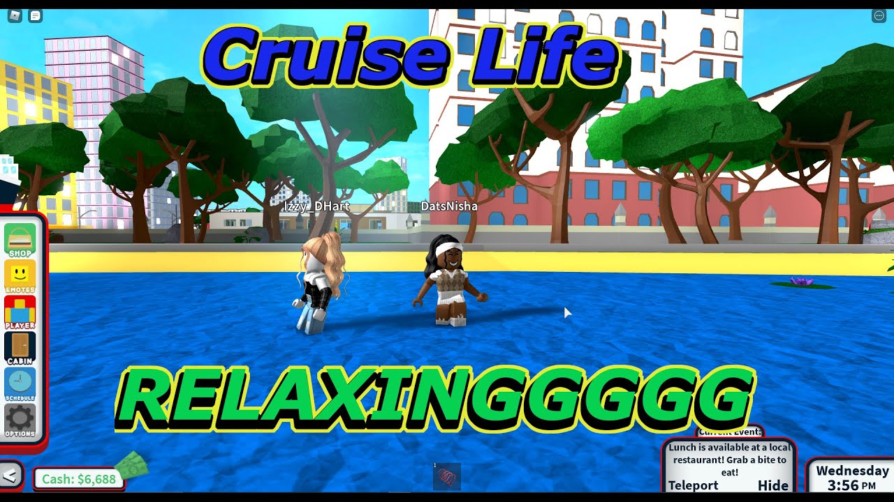 Cruise Life Relaxing with Izzy | Roblox Cruise Life - YouTube