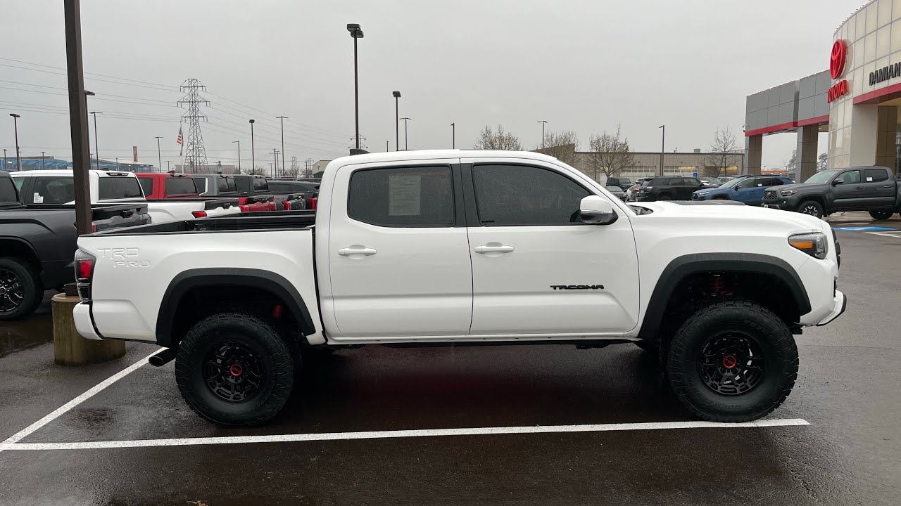 2023 TRD PRO Toyota Tacoma Westcott lift Spidertrax 33 inch tires 285 ...
