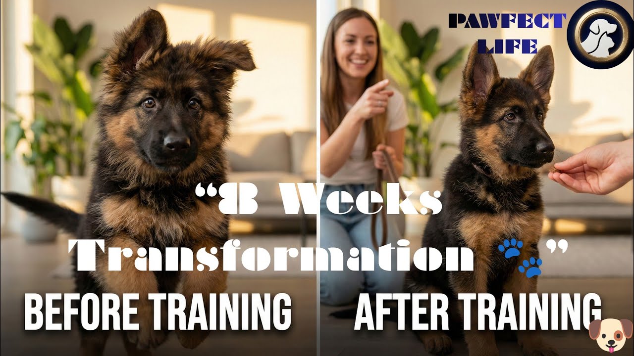 “This German Shepherd Went From Wild to Perfect in Just 8 Weeks! 🐕 ...