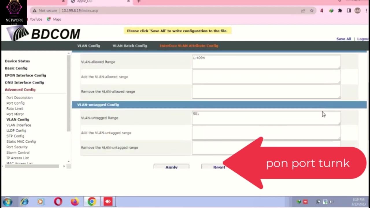 2 Upstream connect BDCOM OLT - YouTube