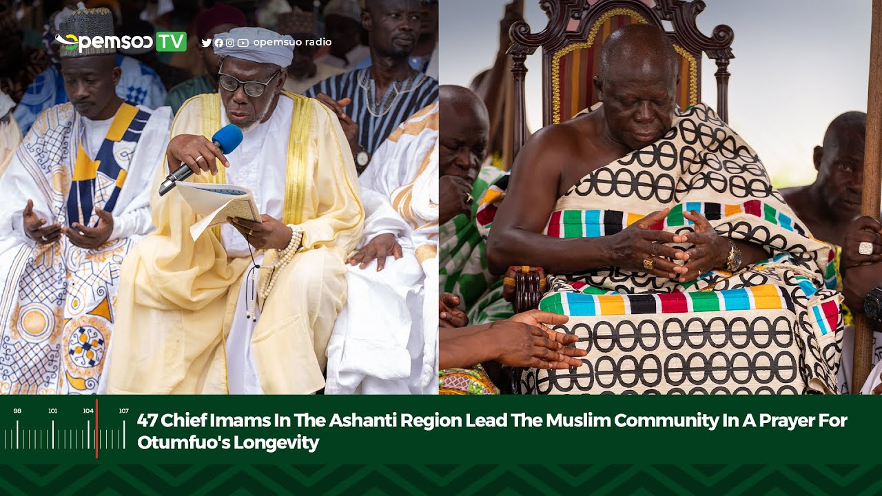 47 Chief Imams In The Ashanti Region Lead The Muslim Community In A ...