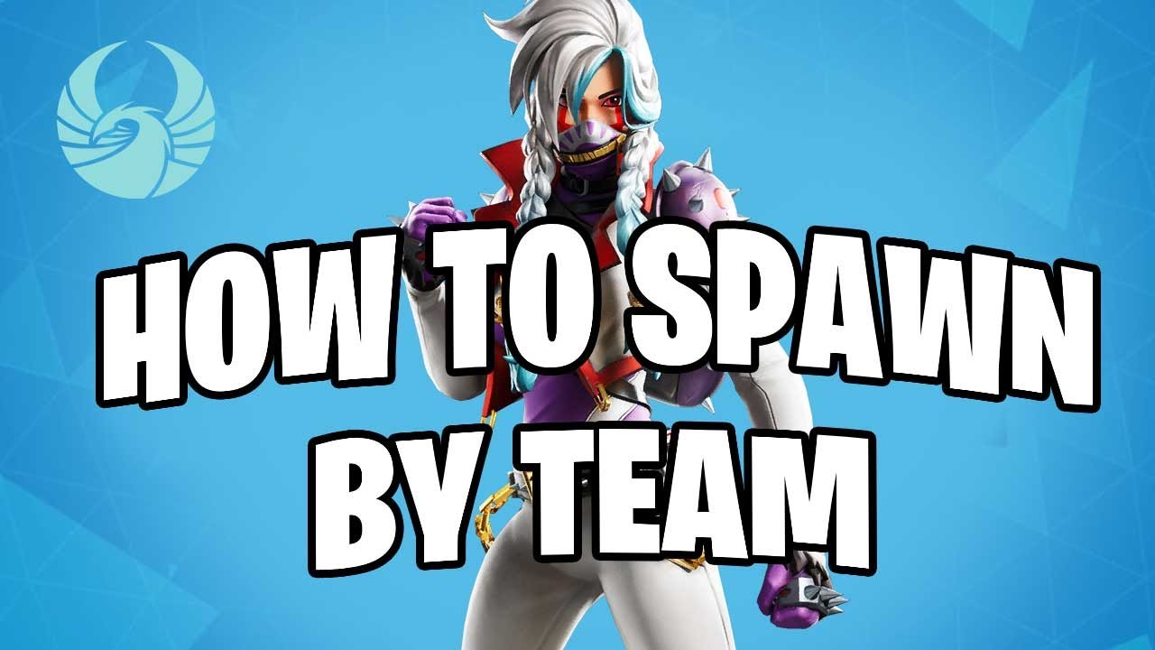How to Spawn By Team (Fortnite Creative Tutorial) - YouTube