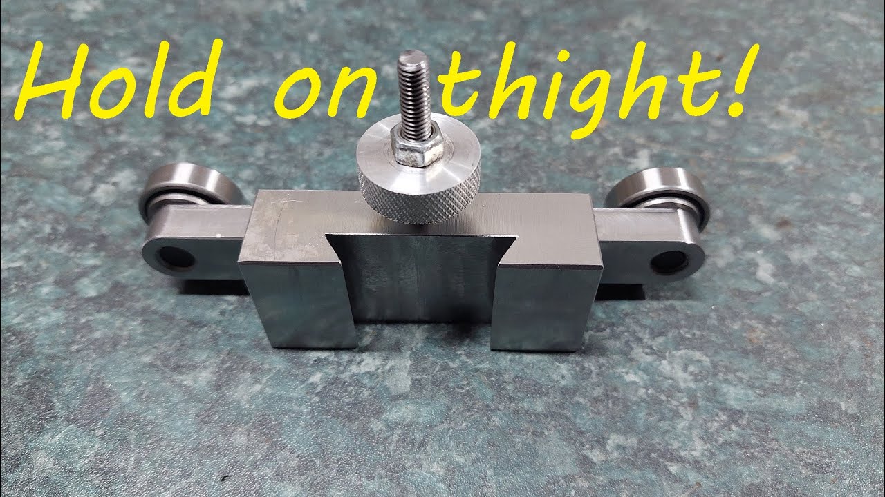 Custom QCTP Tool Holder for the Lathe Bump Tool - YouTube