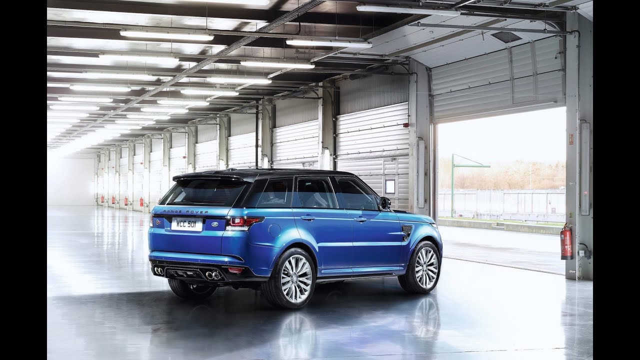 Range Rover Sport SVR - Exhaust sound - YouTube