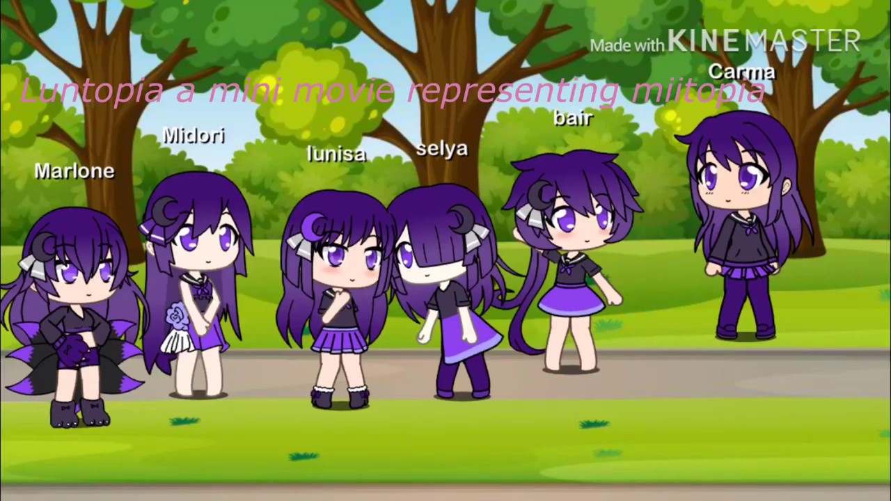 Luntopia a Gacha life mini movie that represents miitopia - YouTube