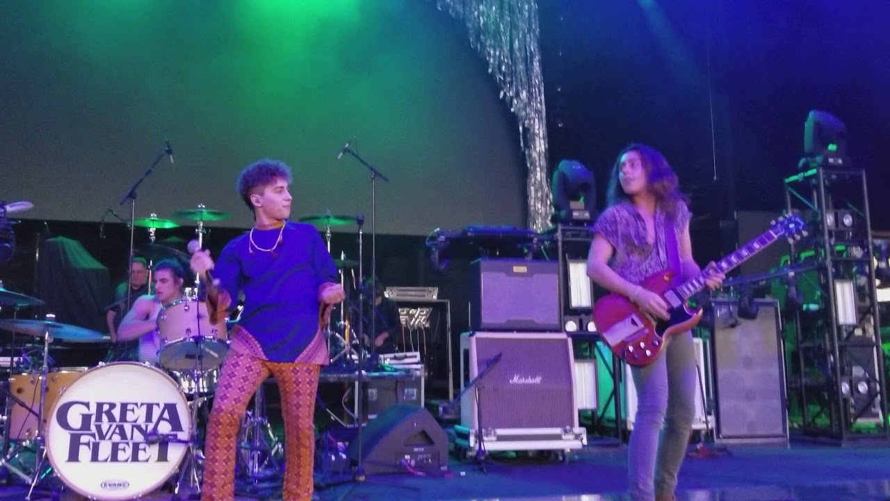 Greta Van Fleet - Highway Tune; Riff Fest; DTE Energy Theater; 9-29 ...