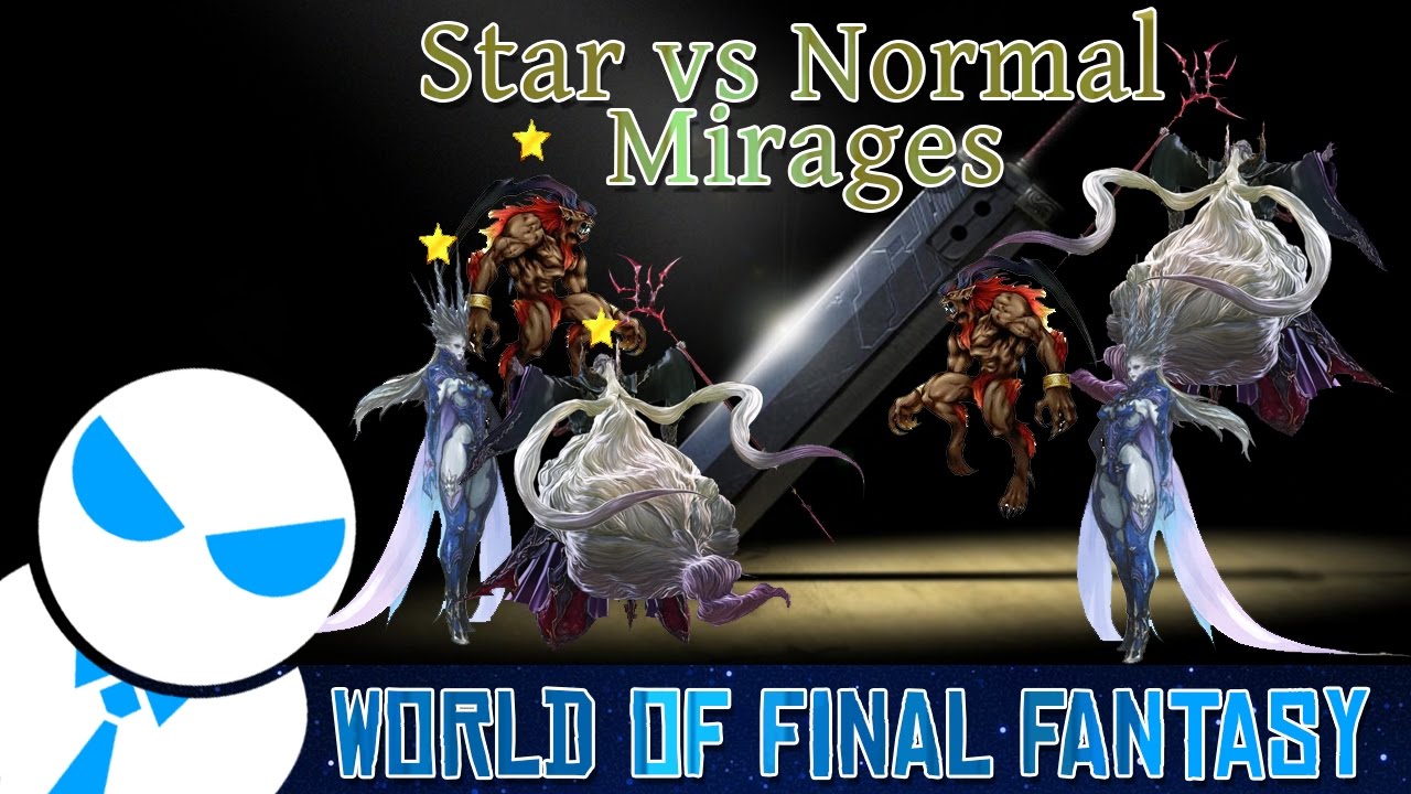 WORLD OF FINAL FANTASY - ★ (Star) Version or Normal Version // Which is ...