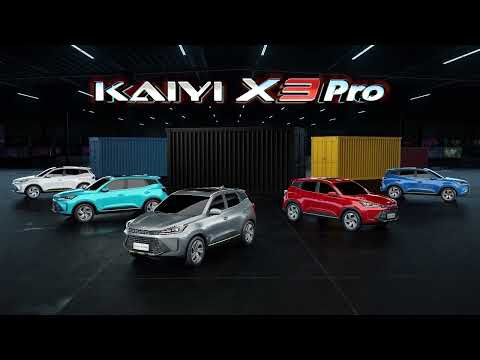 All new KAIYI X3 Pro SUV 2022
