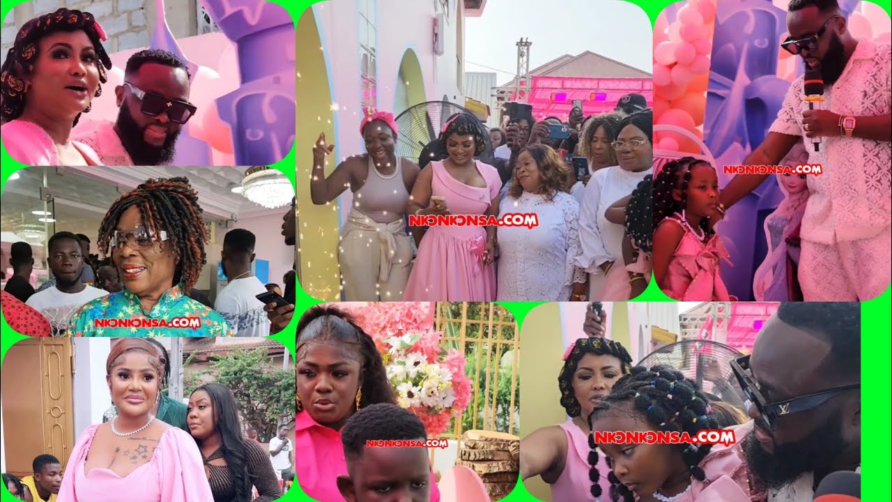 Full video from Nana Ama Mcbrown's Launching of her KIDS saloon ...