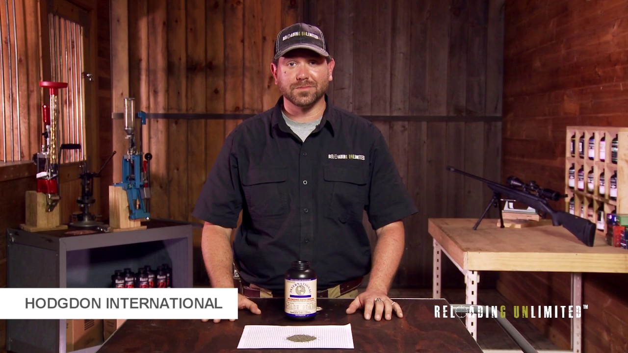 Hodgdon International at Reloading Unlimited - YouTube