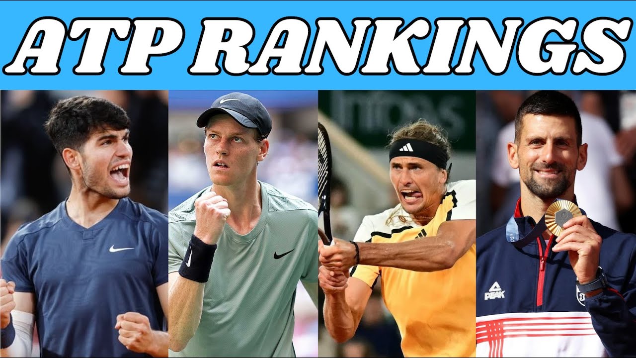 ATP Rankings Update - Race to ATP Finals - YouTube