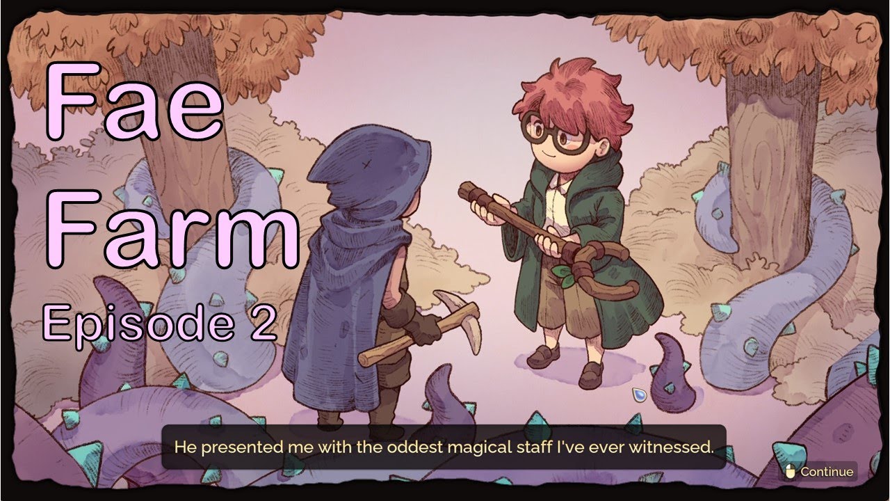 A MAGIC STAFF - Fae Farm Ep. 2 - YouTube